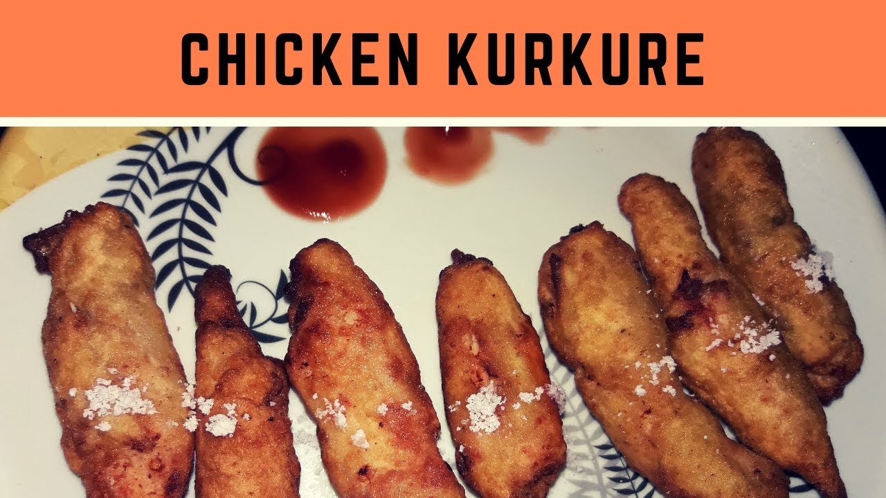 Chicken Kurkure//Chicken recipe//Snacks recipe// - YouTube