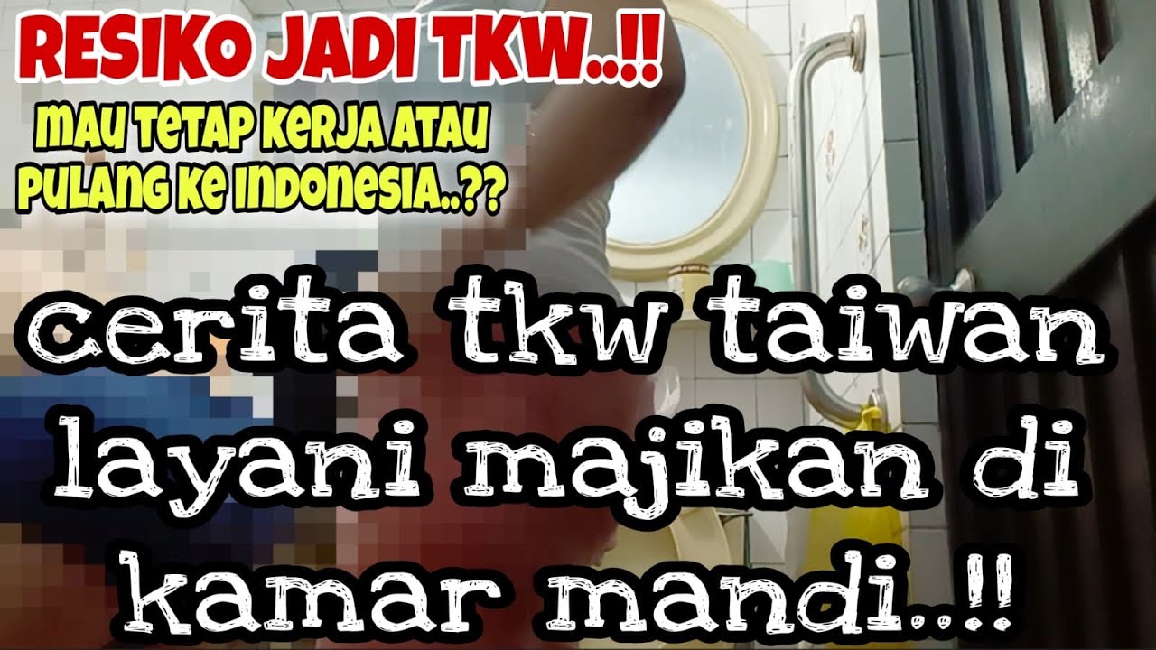 Ngintip⁉️ Tkw Melayani Majikan Dikamar Mandi ‼️ Youtube