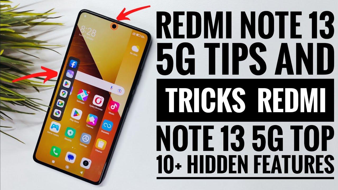 Redmi Note 13 5G Tips And Tricks - Redmi Note 13 5G Top 10++ Hidden ...