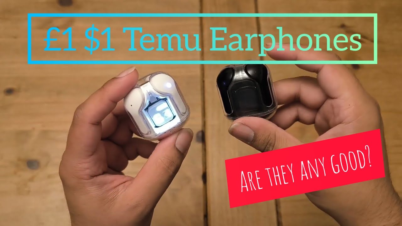 The $1 £1 Wireless Bluetooth Earphones from TEMU The Cheapest Tech Ever ...