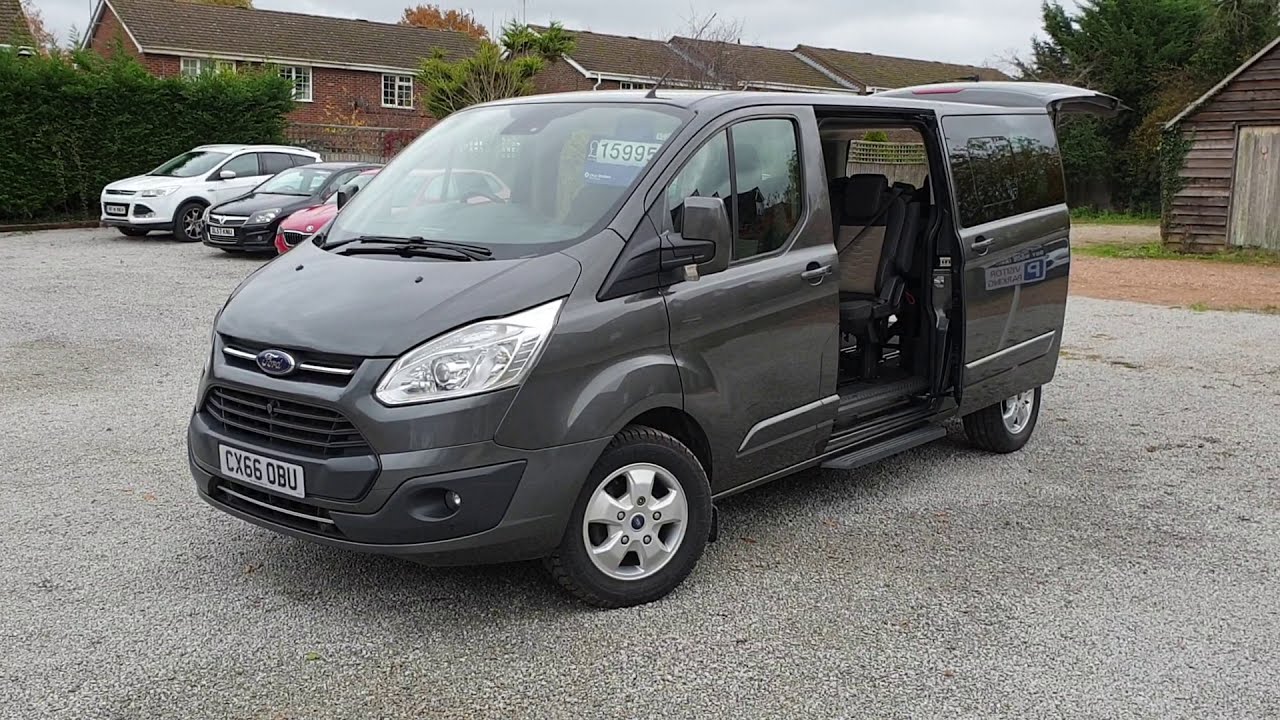 Ford Tourneo Custom Titanium 8-seat 2.0 130ps Euro 6, Single passenger ...