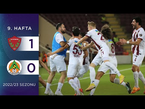 Atakaş Hatayspor (1-0) Corendon Alanyaspor | 9. Hafta - 2022/23