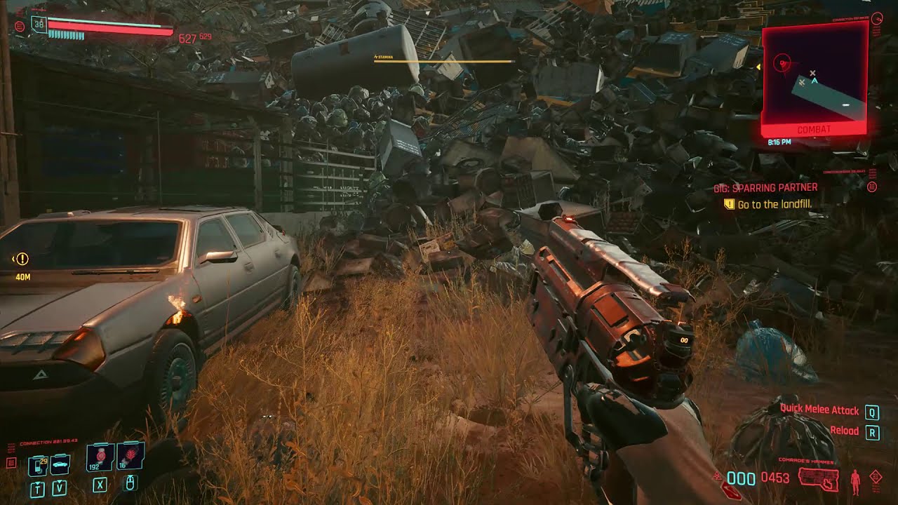 Cyberpunk 2077 - Comrades Hammer OP - Gameplay - YouTube