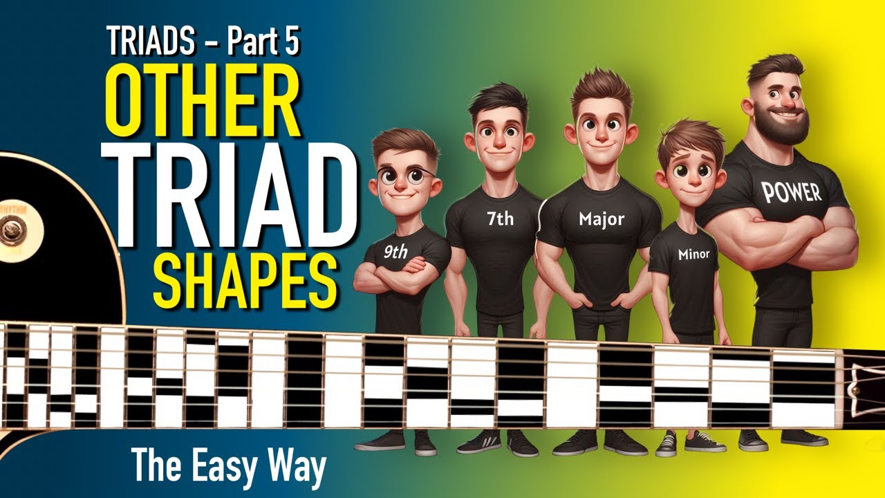 Part 5 - TRIADS - Other Triad Shapes - YouTube