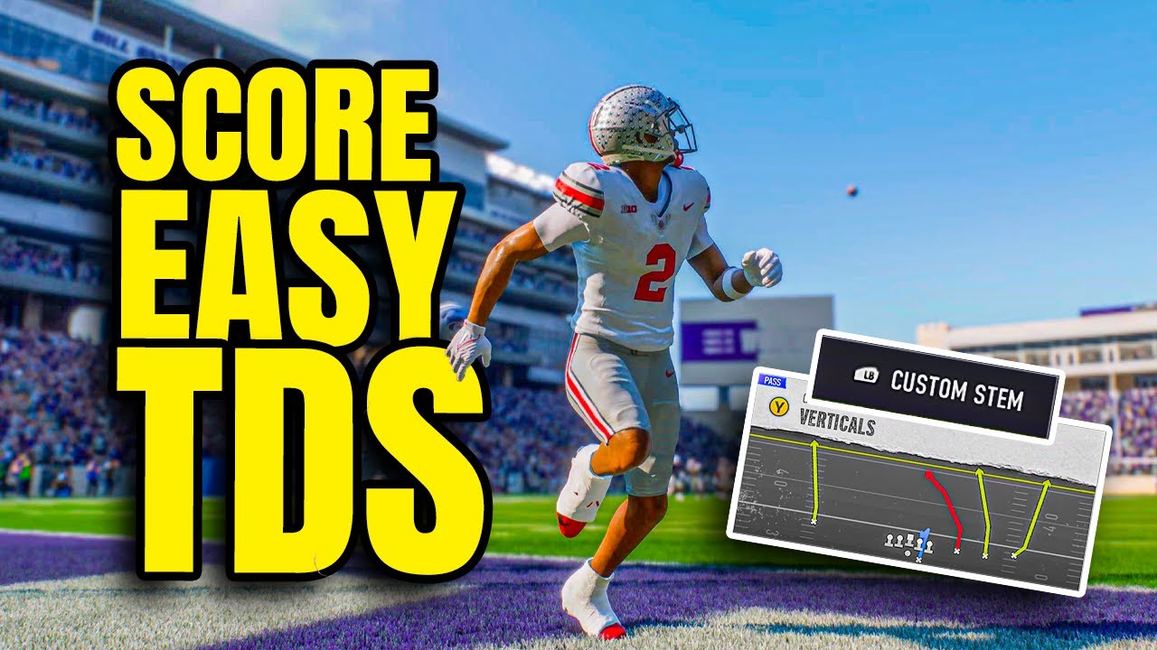 Score EASY Touchdowns with This Feature in College Football 25 - YouTube