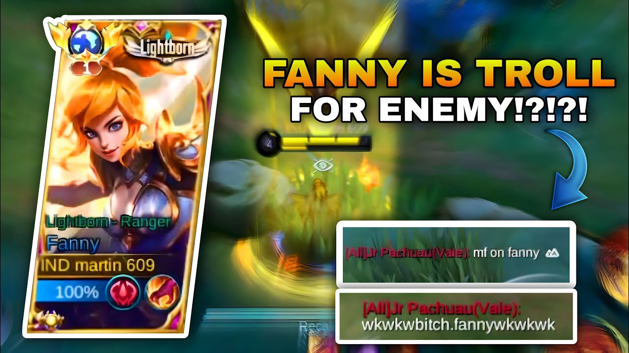 FANNY IS NOW TROLL FOR ENEMY?!?!? | FANNY INSANE SOLO RANK GAMEPLAY ...