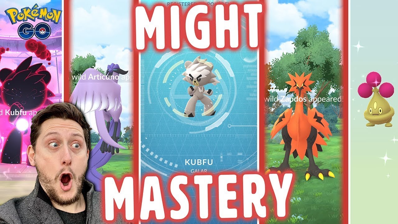 Double Dynamax *KUBFU* & NEW Might Mastery Season in Pokemon GO - YouTube