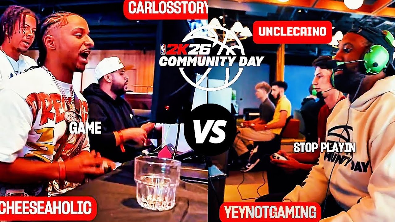 2v2 VS Cheeseaholic FOR a 2K LOGO & 100,000 VC (COMMUNITY DAY ...