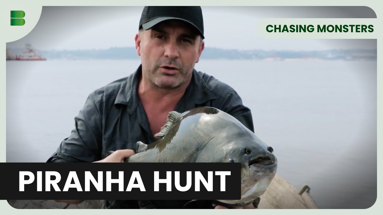 The Hunt for Giant Black Piranhas - Chasing Monsters - Fishing Show ...