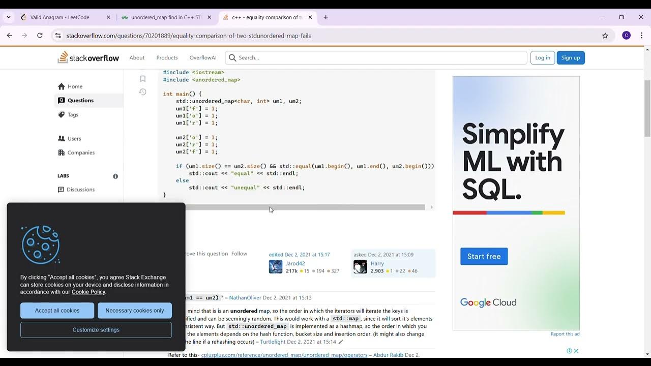 Valid Anagram - LeetCode - YouTube