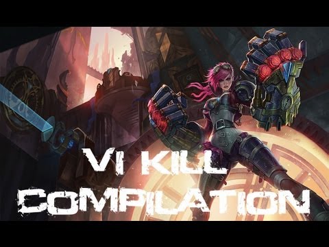 League Of Legends - Vi Kill Compilation (Series Two) - YouTube