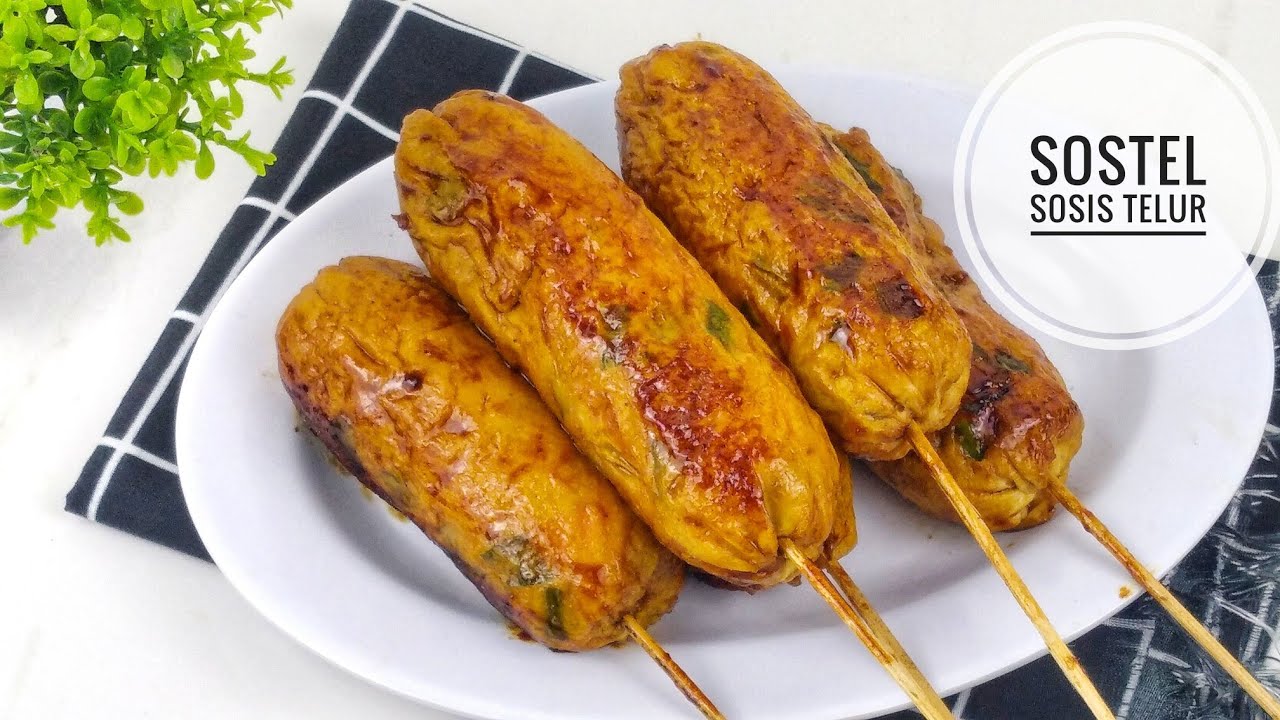 Cara Membuat Sostel Mudah Tanpan Cetakan - YouTube