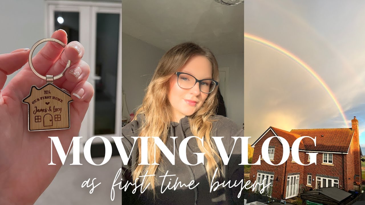 moving vlog 🏠| getting the keys, move with us as FIRST TIME BUYERS ...