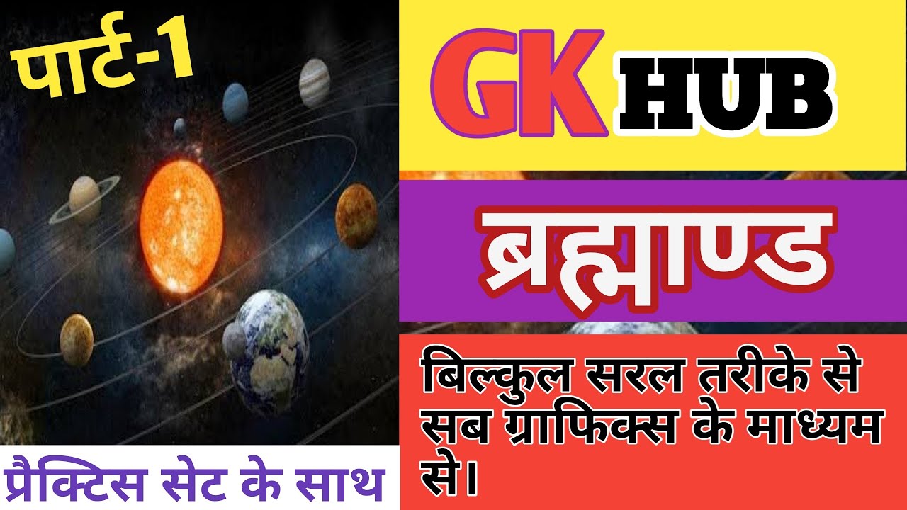 | विश्व भूगोल | ब्रह्माण्ड की सम्पूर्ण जानकारी part-1 #world_geography ...