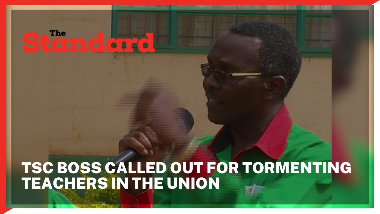 Angry KNUT official Clement Githau calls out TSC boss for tormenting ...