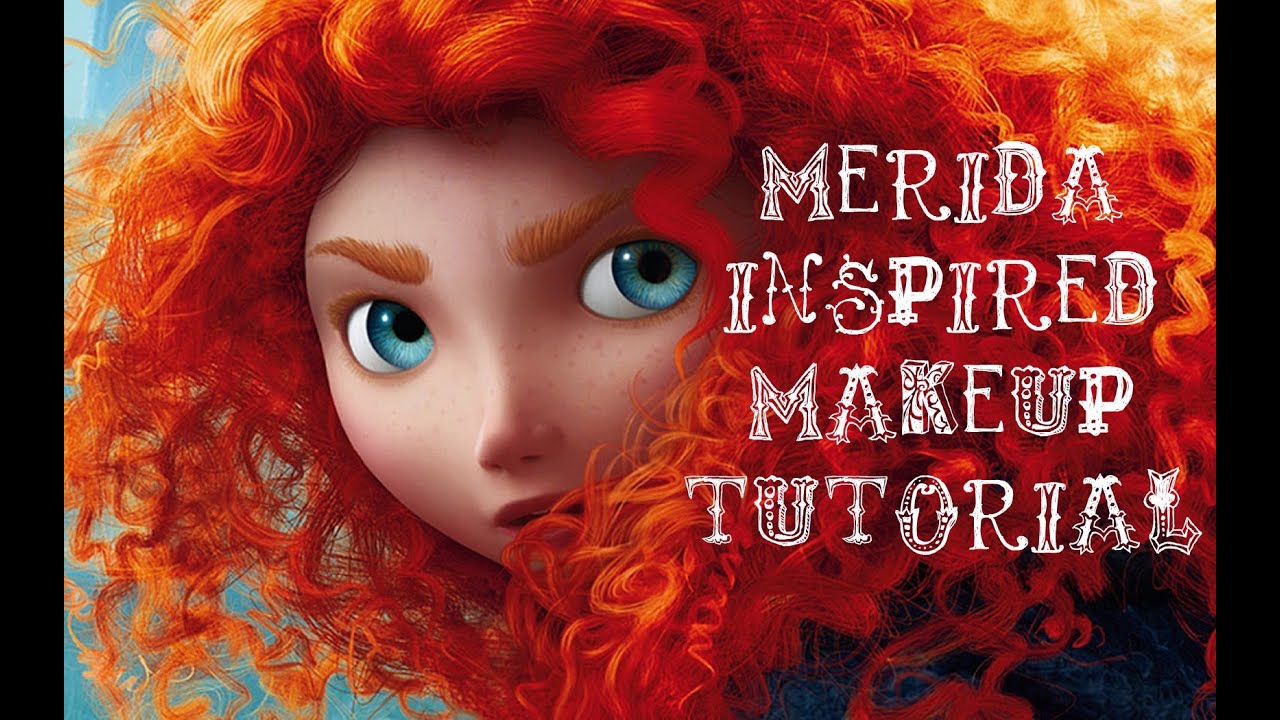 Merida Inspired Makeup Tutorial (Disney Brave) - YouTube