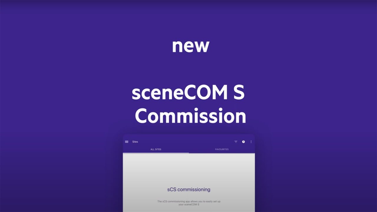 Tridonic sceneCOM S Commissioning - YouTube