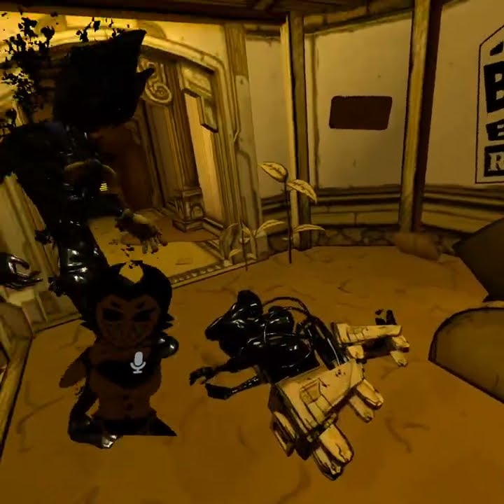 Bendy and norman beefing in vrchat - YouTube