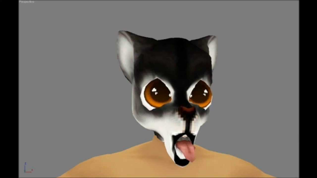 test animation faciale - YouTube