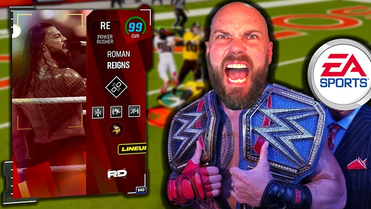 I Used 99 Overall Roman Reigns In Madden 24! - YouTube