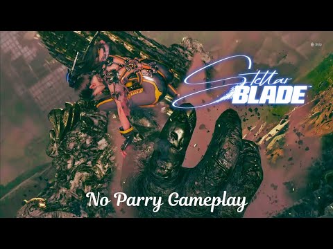 Gigas Boss Fight No Parry Gameplay - STELLAR BLADE PS5 Dodge Boss Fight ...