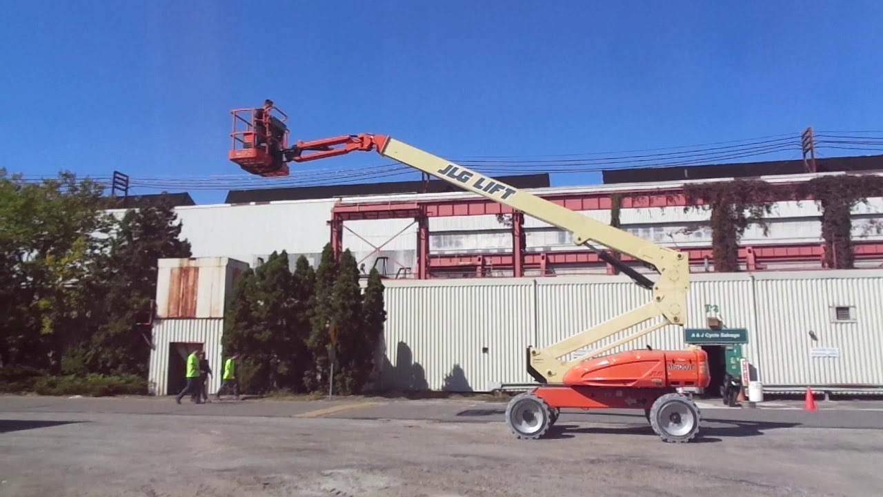 2010 JLG M600JP Boom Lift (275) - YouTube