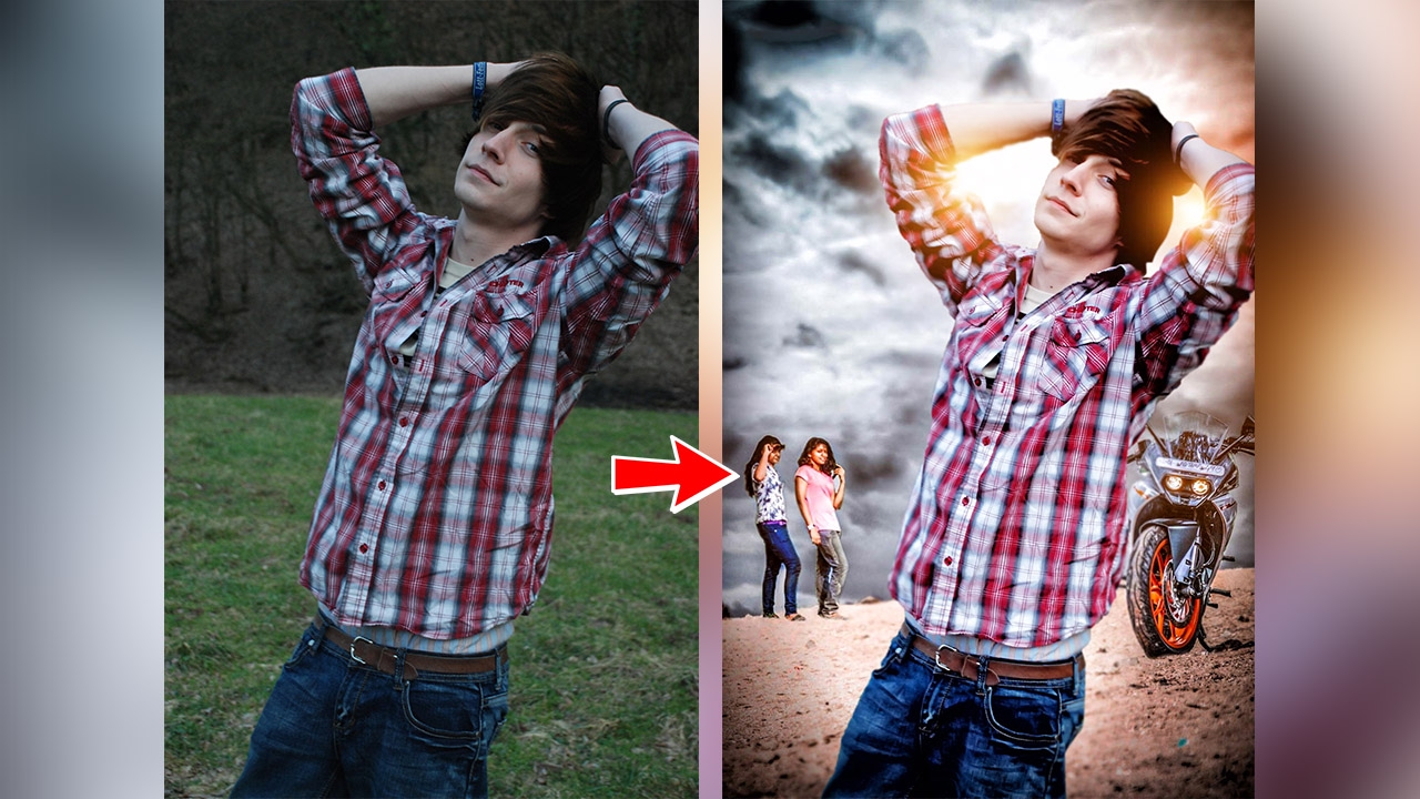 Picsart Editing Tutorial | Alone Boy | Picsart Photo Manipulation ...