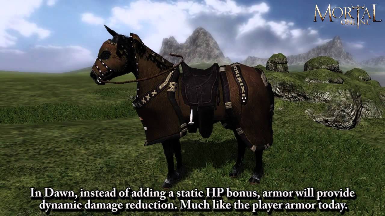 Mortal Online - Mount Equipment Teaser - YouTube