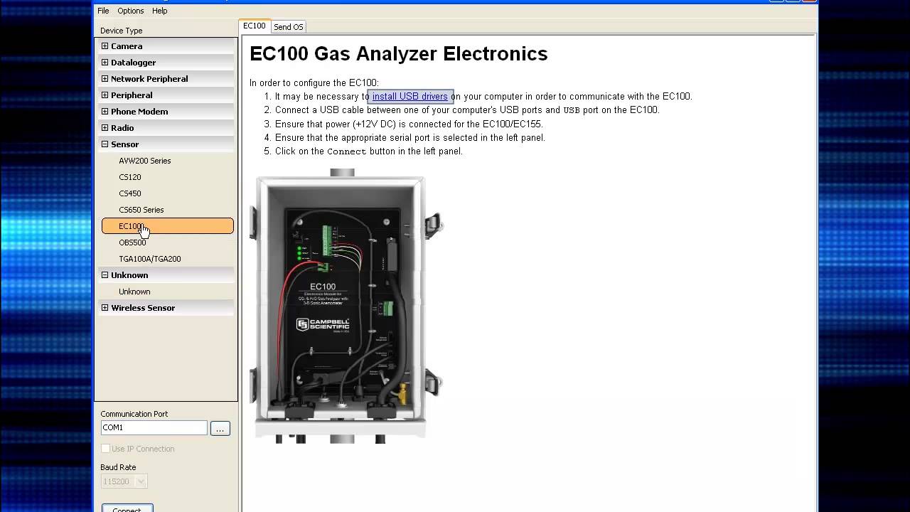 Updating the EC100 Operating System - YouTube