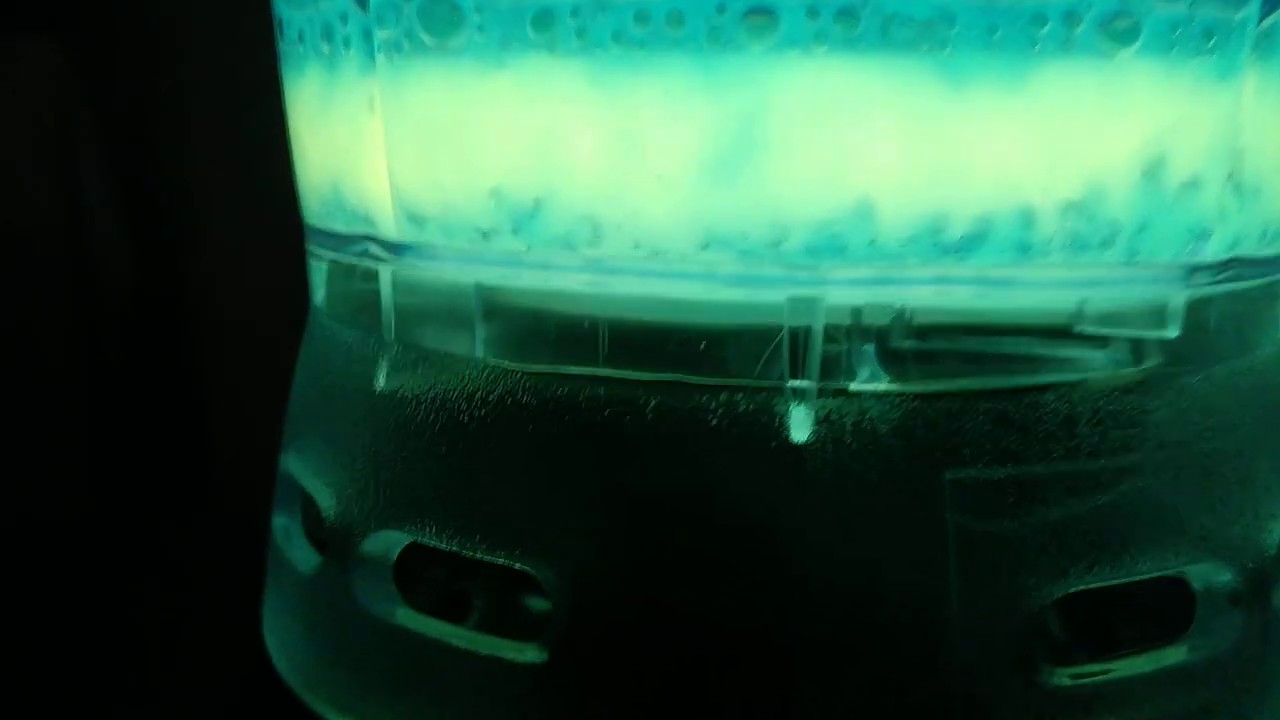 Glow sticks in a blender - YouTube
