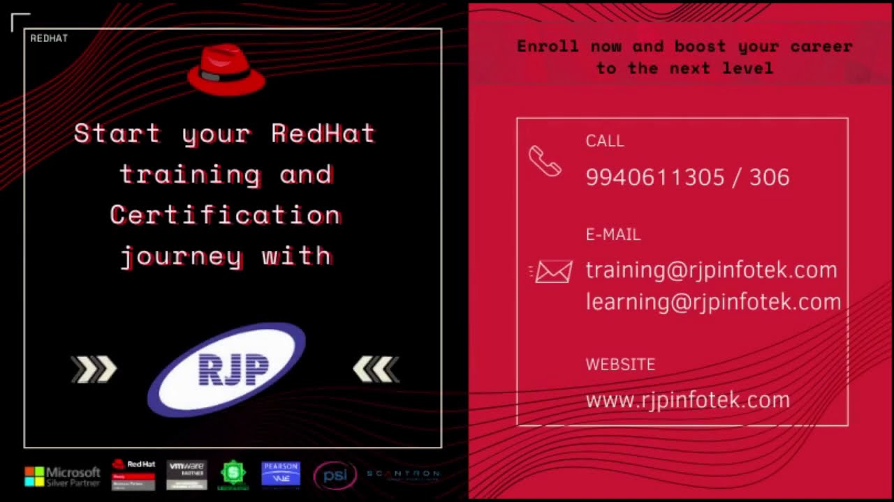RED HAT CERTIFIED ENGINEER on Red Hat Enterprise Linux - Ver 8 - YouTube