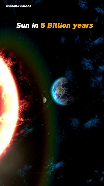 Sun in 5 Billion Years #sun #facts #space #shorts - YouTube
