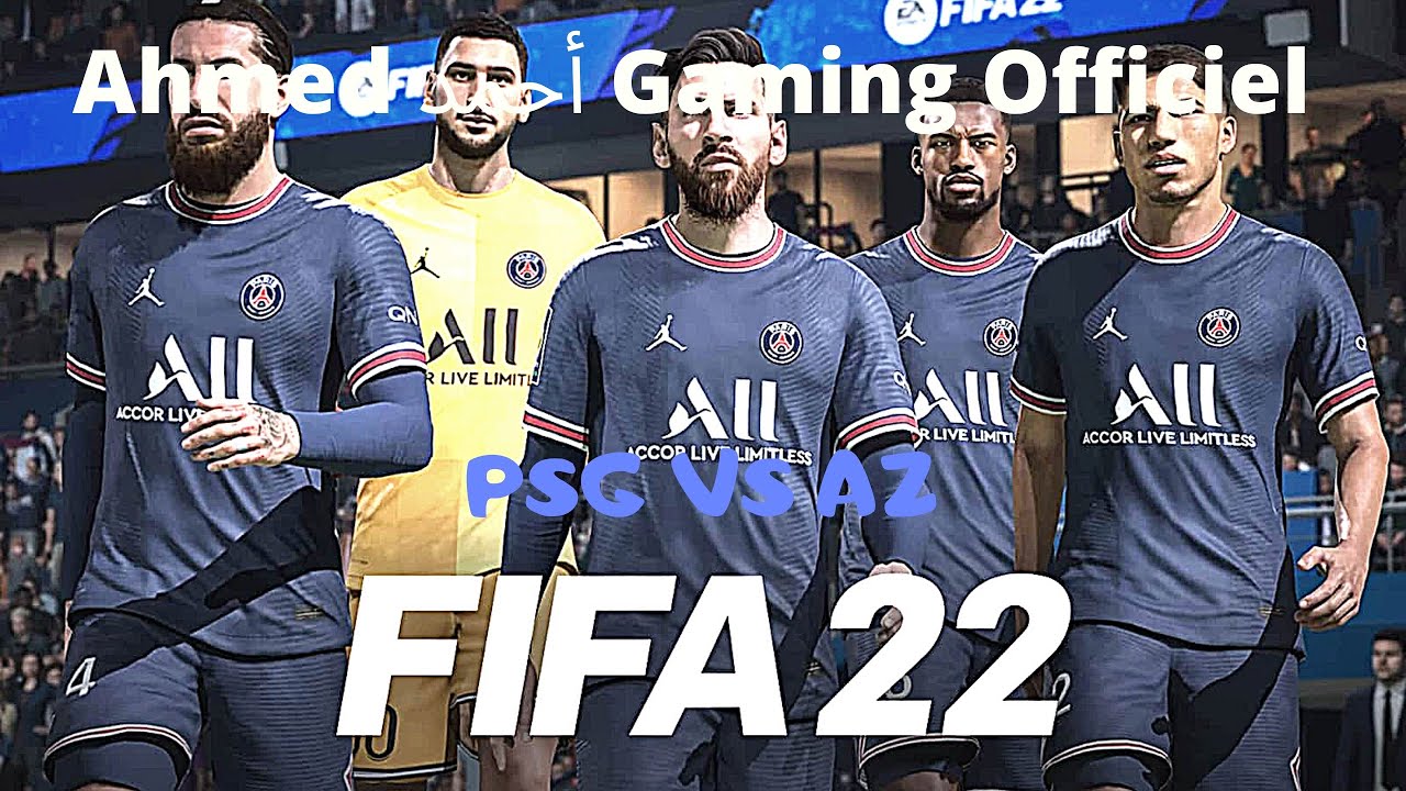 Mode champions League : PSG VS AZ - YouTube