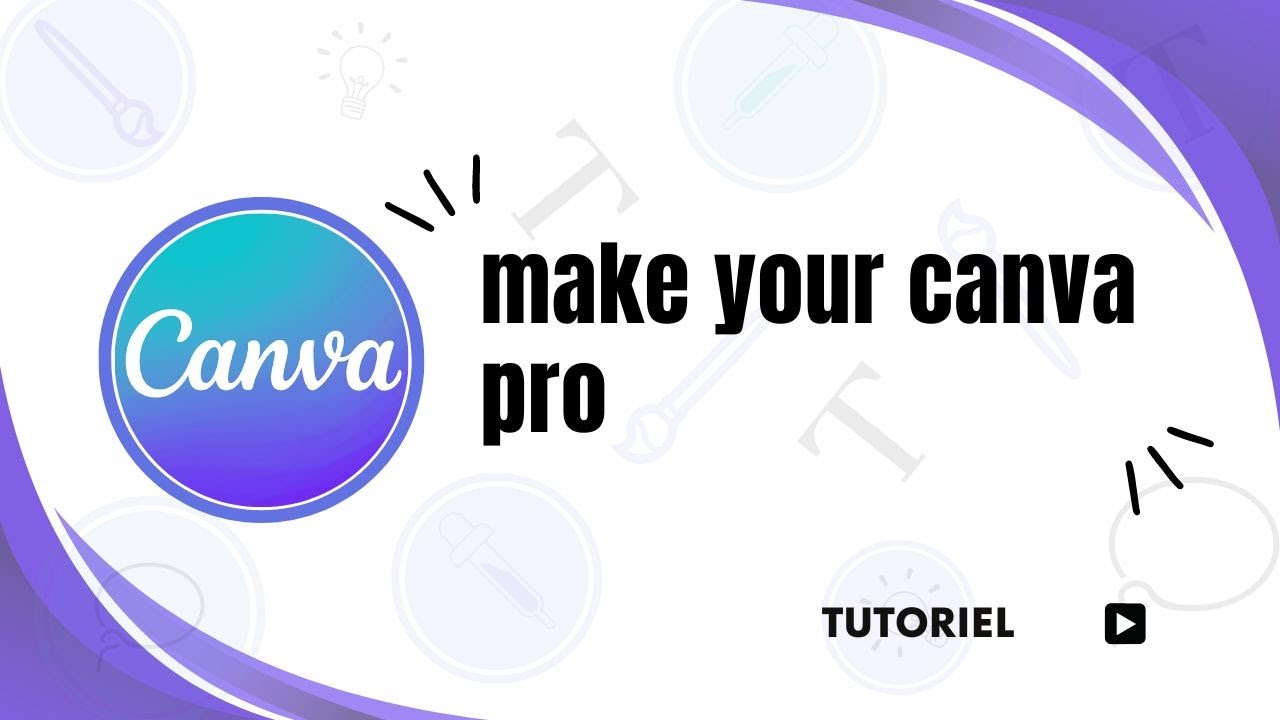 How to get Canva pro (have premium Canva) - YouTube