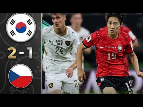 South Korea vs. Czech Republic 2-1 Highlights | All Goals | FIFA World Cup 2026 | Match summary