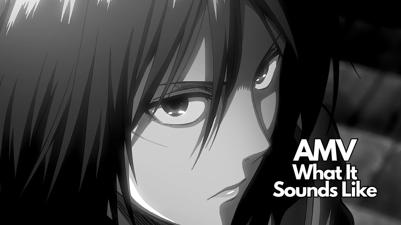 Mikasa「AMV」What It Sounds Like (Kpop Demon Hunters)
