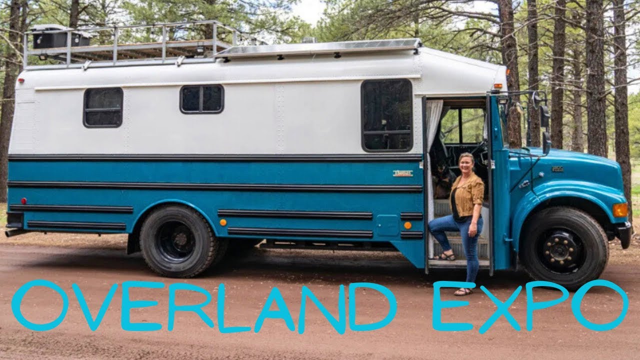 Skoolie Life: Traveling Off-Grid ~ Heading South to attend Overland ...