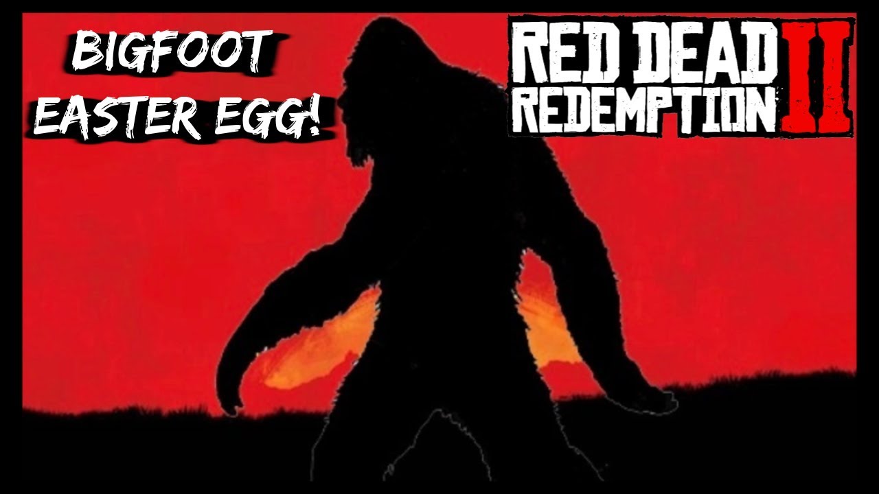 Red Dead Redemption 2 Secrets: Finding Bigfoot! Easter Egg! Location ...