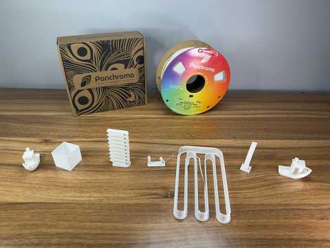 Polymaker Panchroma PLA Matte Cotton White Review. EveryFilamanet Episode #23