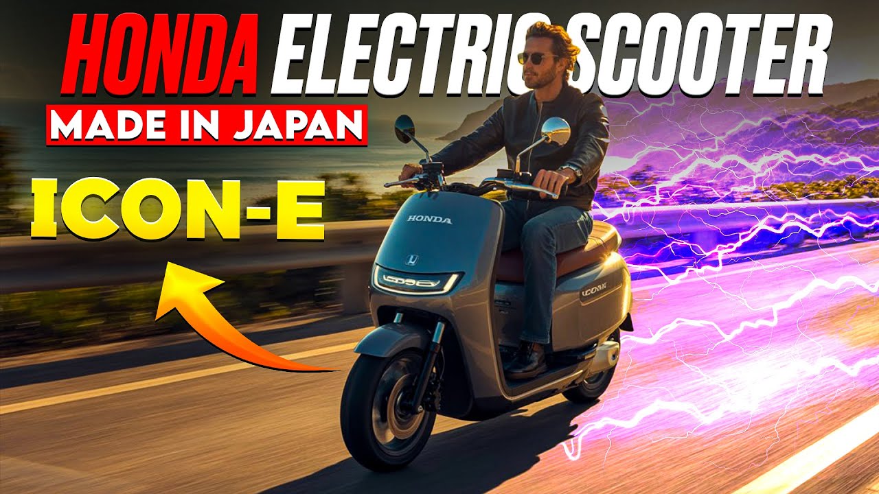 HONDA ELECTRIC SCOOTY ICON-E | PRICE , SPECS & FEATURES | REVIEW # ...
