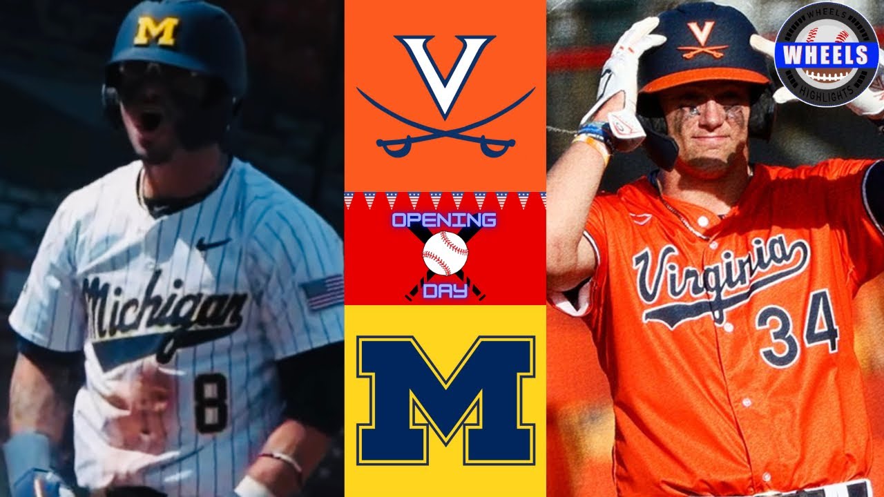 #2 Virginia vs Michigan Highlights (A Thriller!) | 2025 College ...