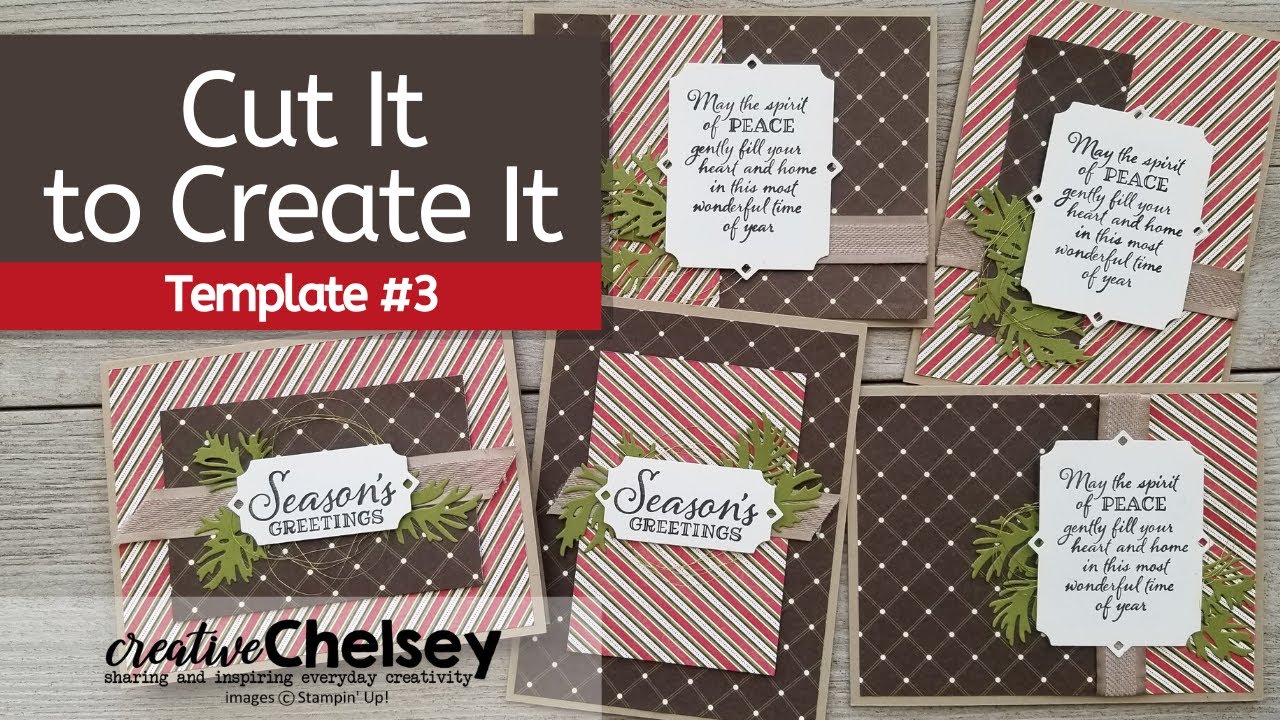 Cut It to Create It (#3) Use one sheet of Designer Series Paper to ...