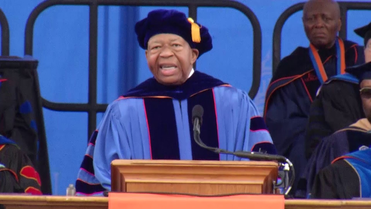 Congressman Elijah Cummings Delivers 2019 Spring Commencement Address ...