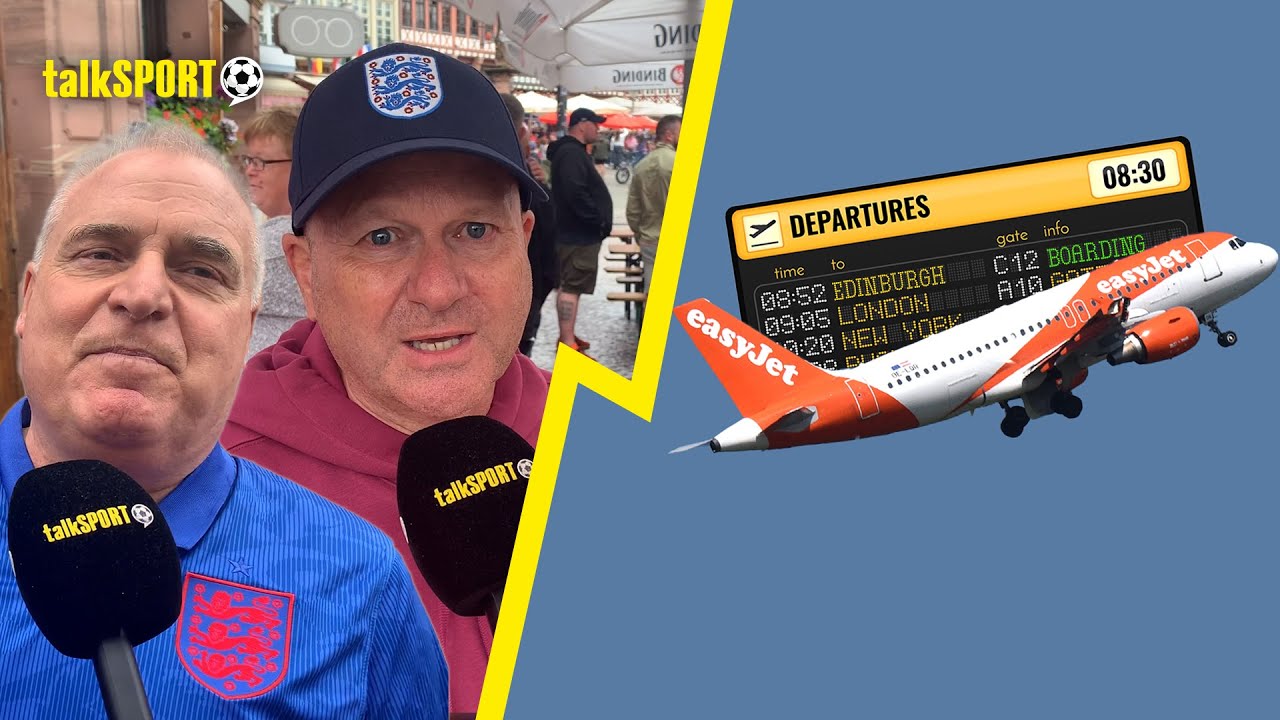 ️ 'GET YOUR FLIGHTS BOOKED!' - England Fans 🏴󠁧󠁢󠁥󠁮󠁧󠁿 TAUNT Scotland Fans ...