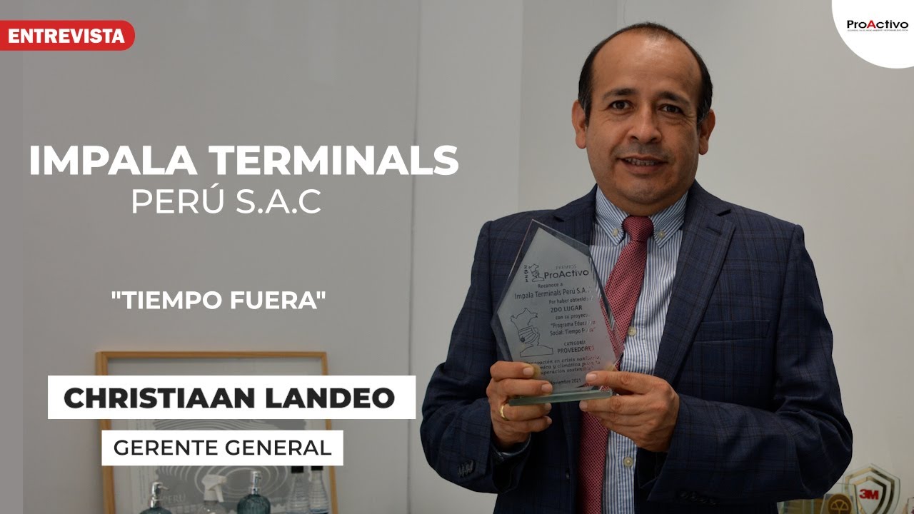 Impala Terminals Perú - "Programa Educativo Social: Tiempo Fuera" con ...