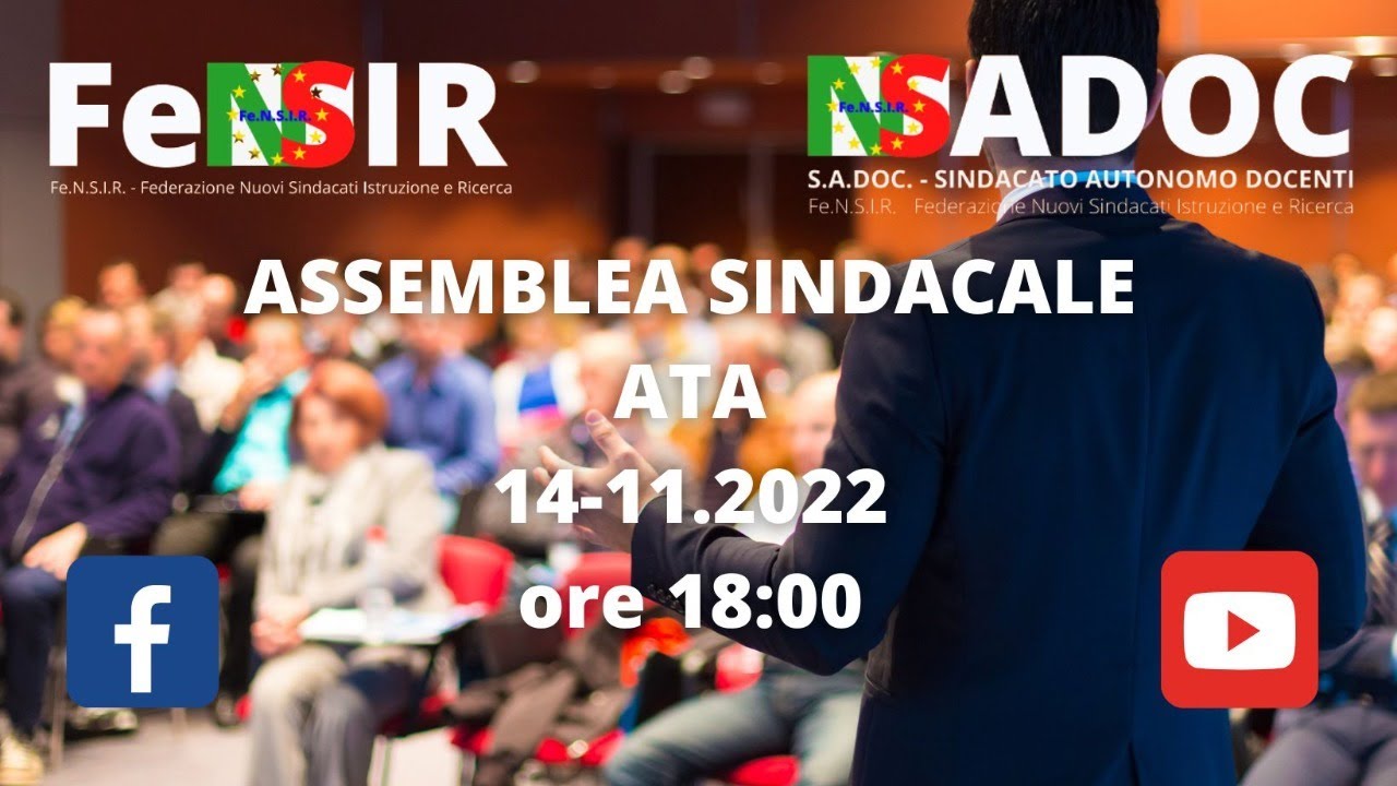 ASSEMBLEA SINDACALE ATA - YouTube