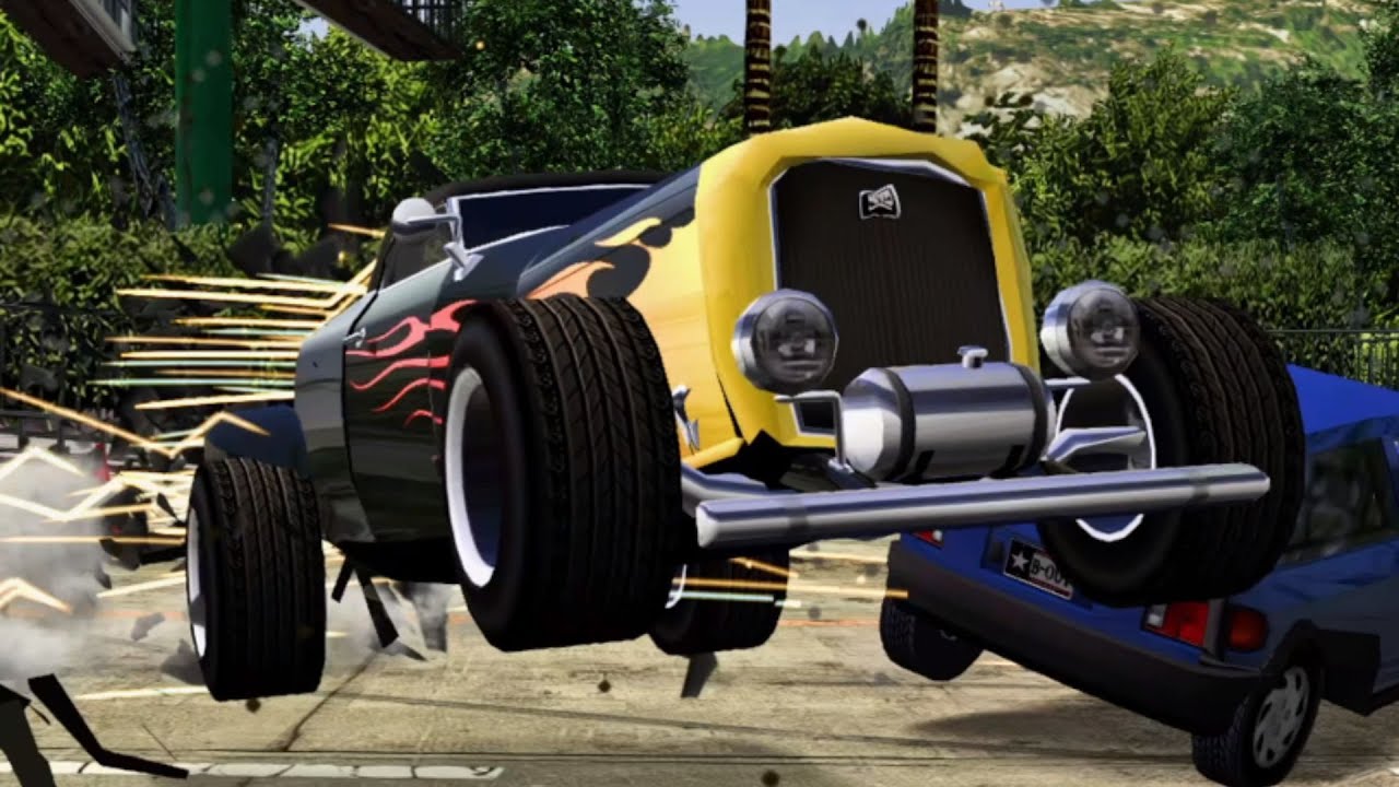 Burnout 3: Takedown - Crash Compilation Part 1 - YouTube