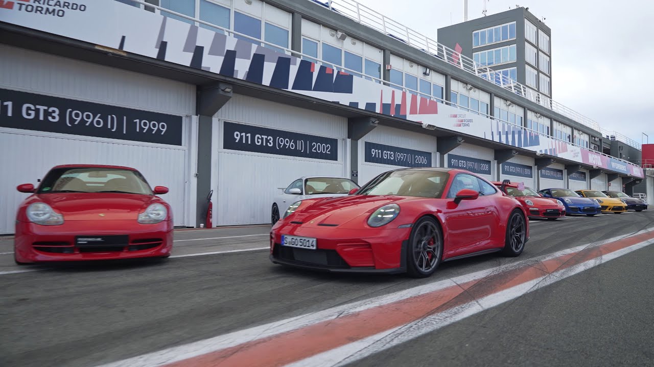 Porsche 911 GT3 Evolution From 1999 to 2025 - YouTube