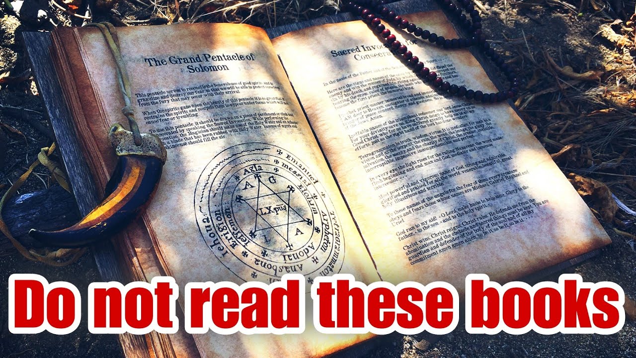 4 Cursed Books That You Should Avoid Reading at All Costs - YouTube