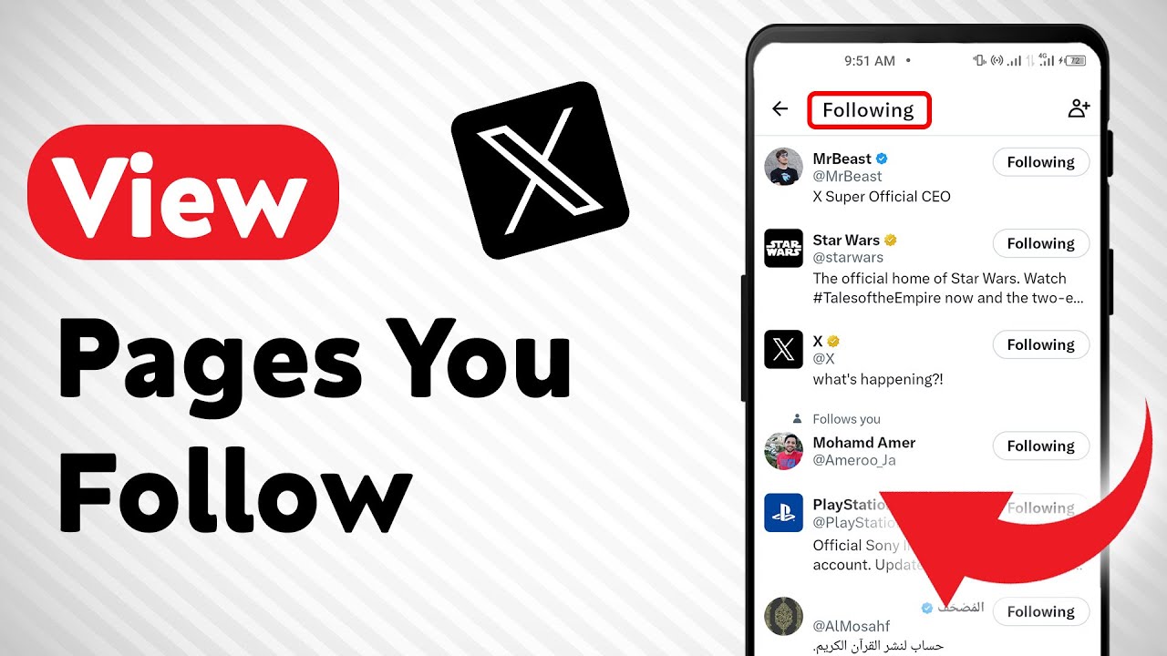 How to View Pages You Follow on X (Twitter) (Updated) - YouTube